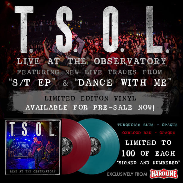 TSOL Set To Release Live Limited Edition Vinyl – Hardline Entertainment